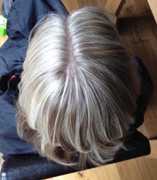 Half head foils and a cut – Emma-Leigh Cardiff Mobile Hairdresser